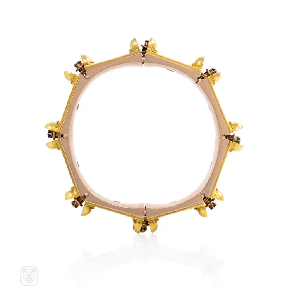 Retro gold "Dearest" bracelet – Kentshire