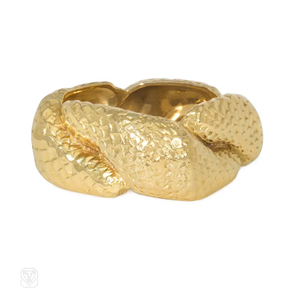 Tiffany & Co. gold snakeskin ring – Kentshire